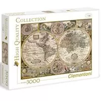 Clementoni Puzzle 3000 delova Old map 33531