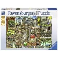 Puzzle 5000 delova - Bizarni grad Ravensburger 17430