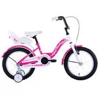 Bicikl BMX 16HT VIOLA belo-pink 904108-16