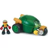 TMNT Nindža Kornjače Stelt motor sa figuricom 36663