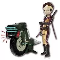 Code Lyoko - Figura Ulrih na motoru SB3089010