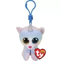 TY Beanie Boos Privezak Plišana igračka Začarana maca Heather Jednorog 35232