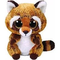 TY Beanie Boos Plišane igračke - Rakun Rusty 15cm MR36941