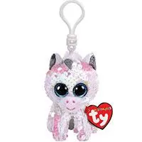 TY Beanie Boos Privezak Plišana igračka Svetlucavi jednorog Diamond 35300