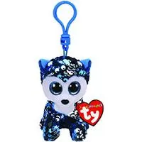 TY Beanie Boos Privezak Plišana igračka Svetlucavi haski Slush 35305