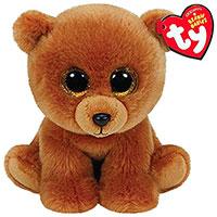 TY Beanie Boos Plišane igračke - Medved Brownie 15cm MR42109