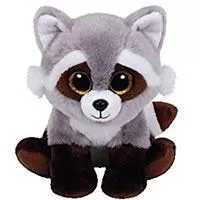 TY Beanie Boos Plišane igračke - Rakun Bandit 15cm MR42117