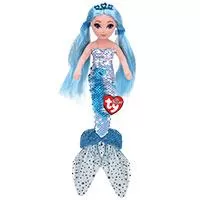 TY Beanie Boos Plišane igračke Svetlucava sirena Indigo 02102