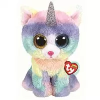 TY Beanie Boos Plišana igračka 40cm Začarana mačka Heather jednorog 36753