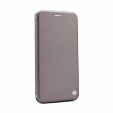 Futrola Teracell Flip Cover za Motorola Moto G9 Plus srebrna