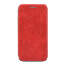 Futrola Teracell Leather za Samsung G991B Galaxy S21 crvena