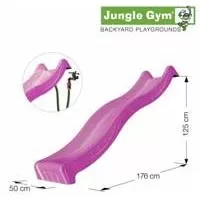 Vodeni Tobogan Spust 2.2 m - Jungle Gym Sa TUV Sertifikatom Pink