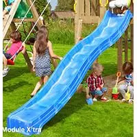 Tobogan Spust 300 cm Jungle Gym sa TUV Sertifikatom - Blue