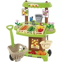 ECOIFFIER Chef - Set Štand organske hrane ORGANIC Role-Play SM001741