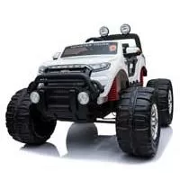 Dečiji automobil na akumulator Monster Truck Beli Dvosed