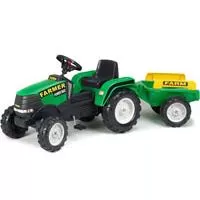 Falk Toys Dečji traktor na pedale sa prikolicom 1022AB