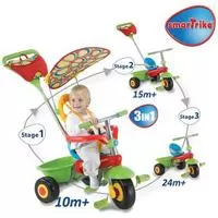 Smart Trike Dečji tricikl 3u1 Fresh BRG 1461800