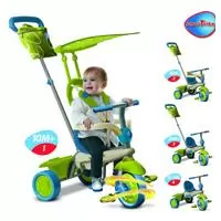 Smart Trike Tricikl 10 - 36 meseci Vanilla green 6700900