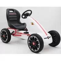 Dečiji Karting na pedale 1 Beli