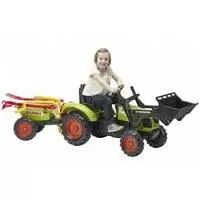 Claas Dečiji traktor na pedale sa prikolicom Falk Toys 1041RM