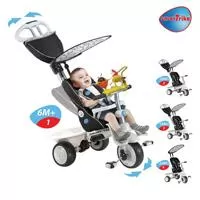 SmarTrike Dečji tricikl 4u1 Recliner 1915502 black