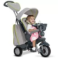 Smart Trike Tricikl EXPLORER 5 u 1 sivi