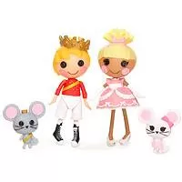 Mini Lalaloopsy Lutke Cinder Slippers & Prince Handsome 510253