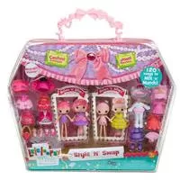 Lalaloopsy Mini Dve Lutke Sa Garderobom 539643, roze