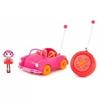 Mini Lalaloopsy Kabriolet na daljinski i Lutka Charlotte Charades 510291