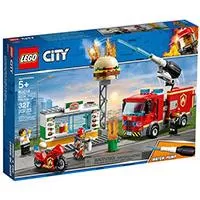 LEGO® City Kocke - Vatrogasci - Gašenje požara u Burger Baru 60214