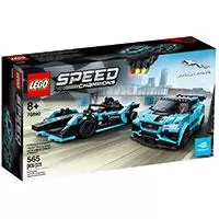 LEGO® Kocke Speed Champions - Automobili Formula E Panasonic Jaguar Racing GEN2 i Jaguar I-PACE eTROPHY 76898