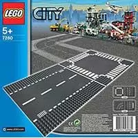 LEGO® City kocke - Podloge - ulica i raskrsnica 7280