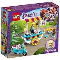 LEGO® FRIENDS Kocke Stefani i kolica sa sladoledom 41389