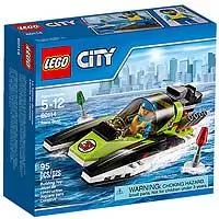 LEGO® City kockice Moćna vozila - Trkački čamac LE60114