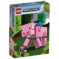 LEGO® Kocke Minecraft BigFig Pig i beba zombi 21157