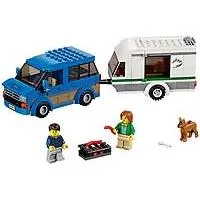 LEGO® City kockice Moćna vozila - Kombi s kamp prikolicom 60117