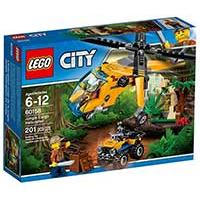 LEGO® City kocke Jungle Cargo Helicopter - Džungla: Teretni helikopter 201 deo 60158