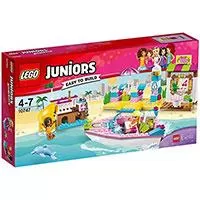 LEGO® Juniors kocke LEGO® FRIENDS - Andrea and Stephanies Beach Holiday - Andrein i Stefanin odmor na plaži 143 dela 10747