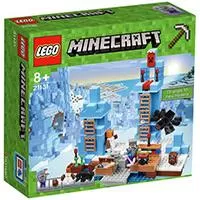 LEGO® Minecraft kocke The Ice Spikes - Ledeni vrhovi 454 dela 21131