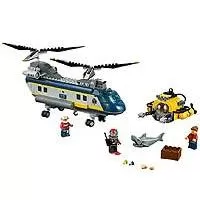 LEGO® City kocke Morske dubine - Helikopter LE60093