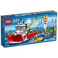 LEGO® City kocke - Vatrogasci - Vatrogasni brod LE60109