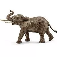 Schleich figurica - Divlje Životinje - Afrički slon - mužjak