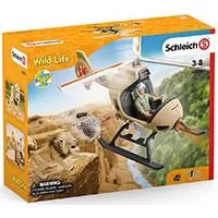 Schleich Figure Divlje životinje - Helikopter za spasavanje životinja 42476