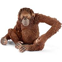 Schleich Figure Divlje životinje - Majmun orangutan - ženka 14775