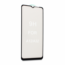 Zastitno staklo (Tempered glass) 5D za Samsung A125F Galaxy A12 crni