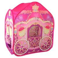 Dečiji šator - kućica u obliku kočije za princezu 8152