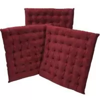 Jastuk za stolice ANDREA 43x43x5 bordo 4 komada