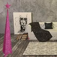 Svetleća Piramida Roze Abažur - 120 cm Jelka