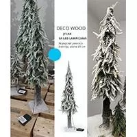 Deco Wood Stona Jelka Sa LED Lampicama Visine 85 cm