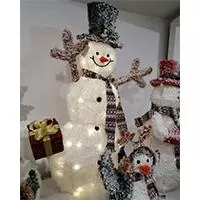 Tinsel LED Svetleći Sneško 120 cm